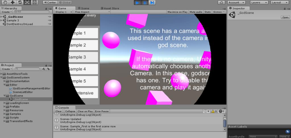 God Scene System - Fraktalia